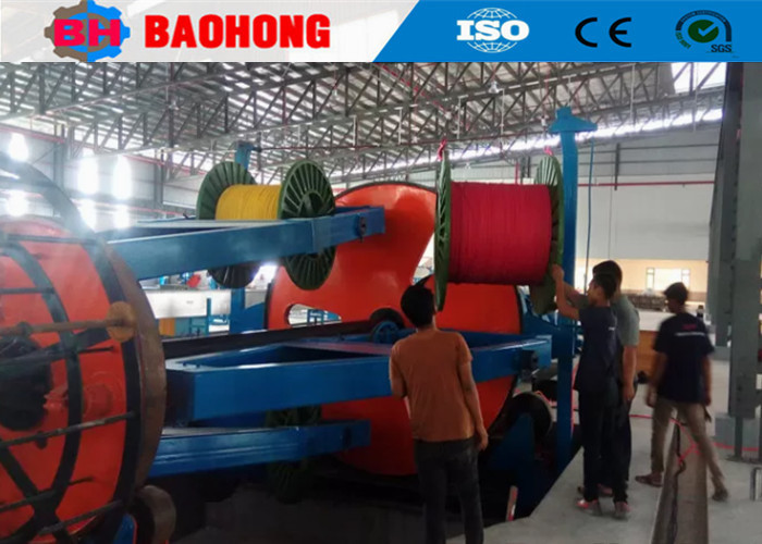 Cutting Laying Up Cable Manufacturing Machine Cradle Type With 800mm Bobbin